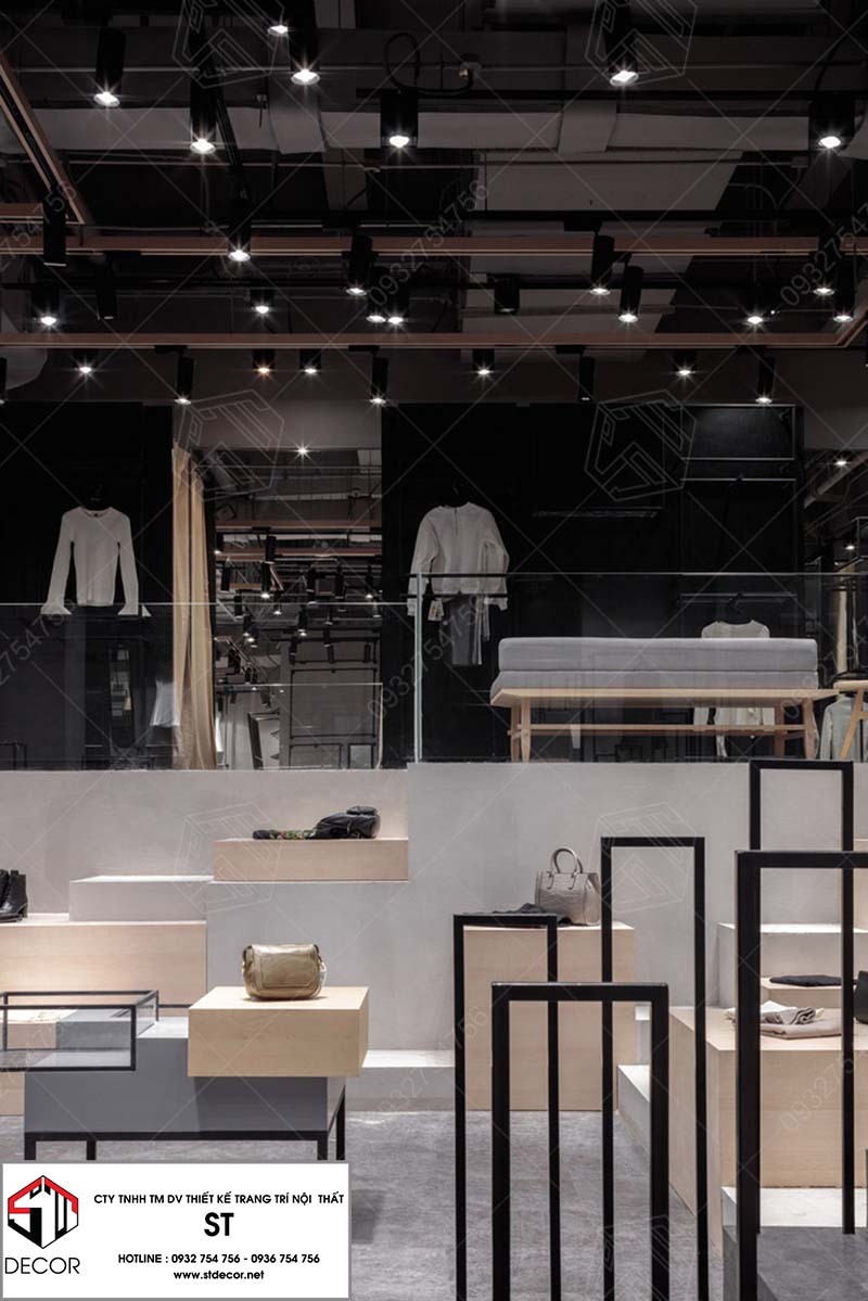 Mẫu thiết kế shop thời trang cực chất và ấn tượng